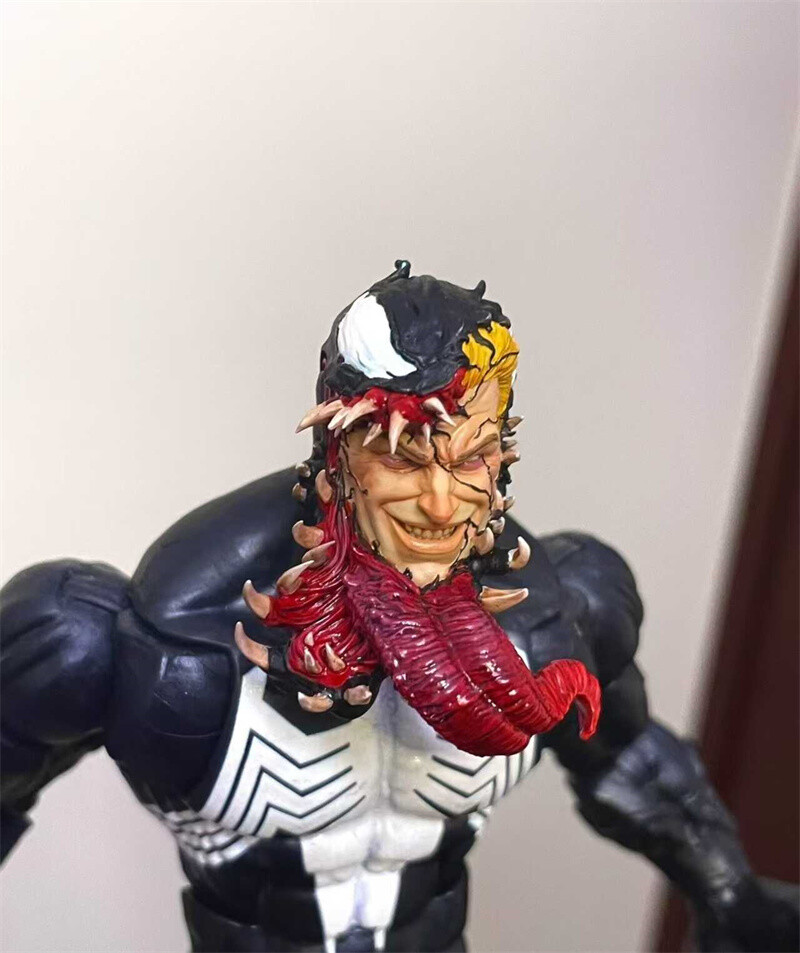 1/12 Venom Head Carving Finished Sculpt for Marvellegends 6in Figure ...