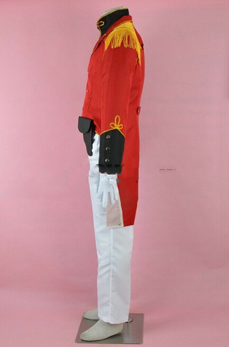 Mobile Suit Gundam Wing Zechs Merquise Uniform Outfit Anime Cosplay ...