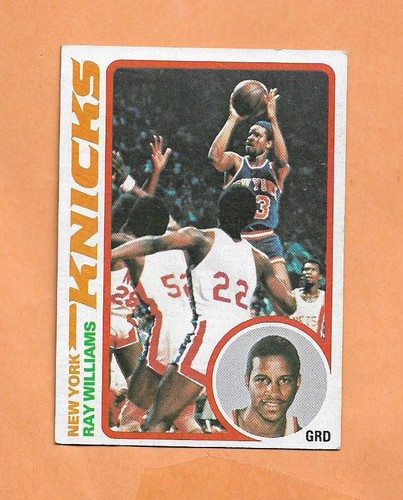 RAY WILLIAMS TOPPS 78-79 CARD # 129 | eBay Australia