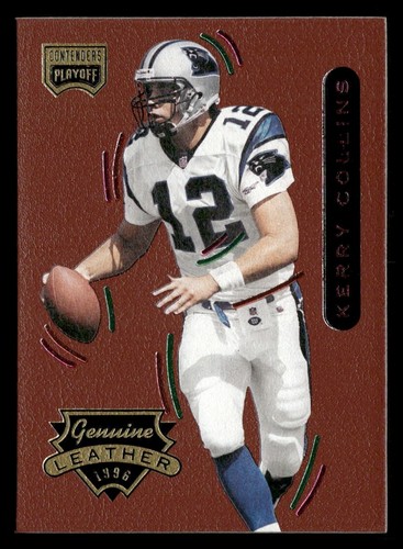 1996 Playoff Contenders Leather KERRY COLLINS - MINT! | eBay