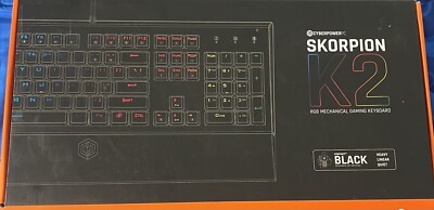 Cyberpower PC Skorpion K2 RGB Mechanical Gaming Keyboard - NEW | eBay