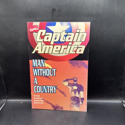 Captain America: Man Without a Country tpb 1st printing 1998. (A23) | eBay