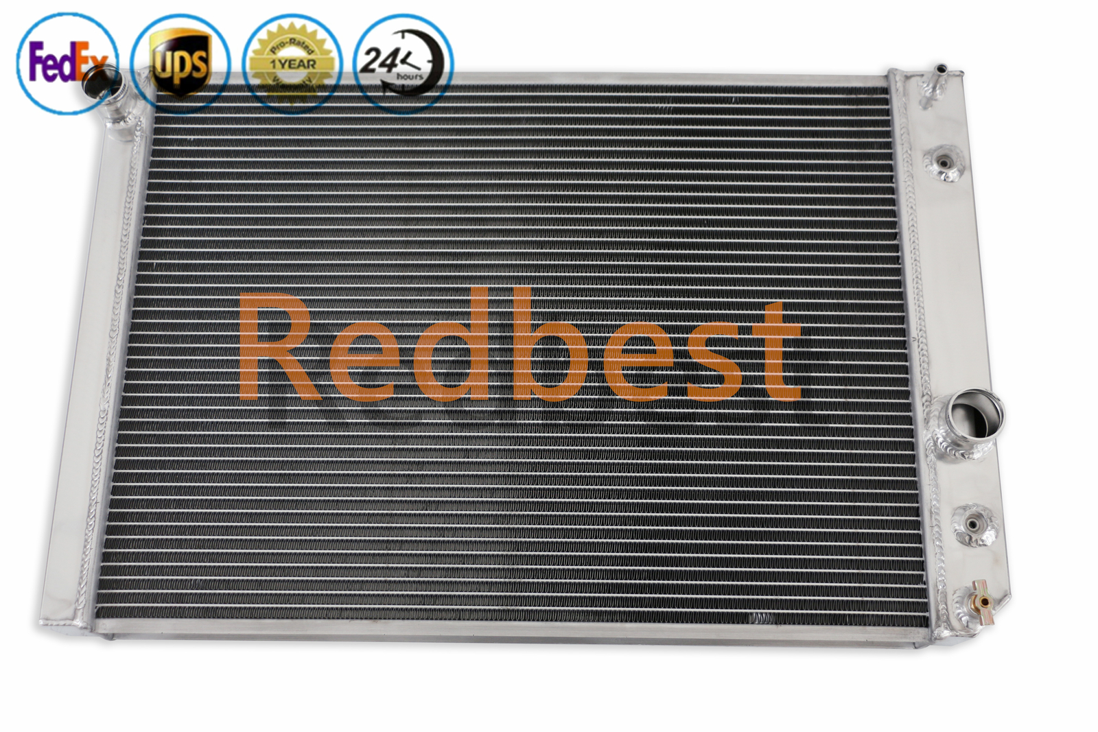 3 Rows Aluminum Radiator For 1989-1996 Chevy Corvette C4 5.7L V8 Engine ...