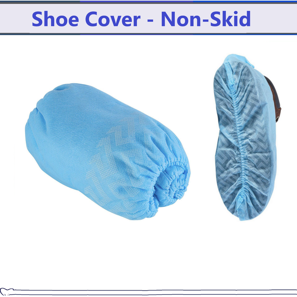 Disposable Shoe Covers Non Skid, Waterproof, Dust proof, Blue, XL ...