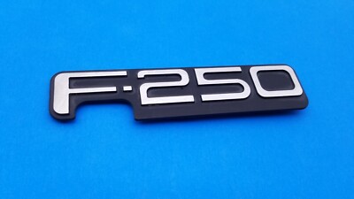 99 00 01 02 03 04 FORD F-250 SIDE REAR EMBLEM BADGE SYMBOL LOGO USED ...