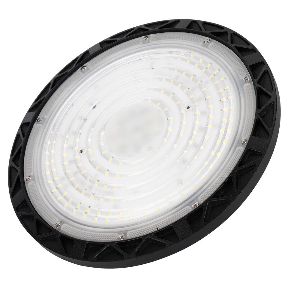 20 Pack 100W UFO LED High Bay Light Commercial Industrial Factory Shop ...