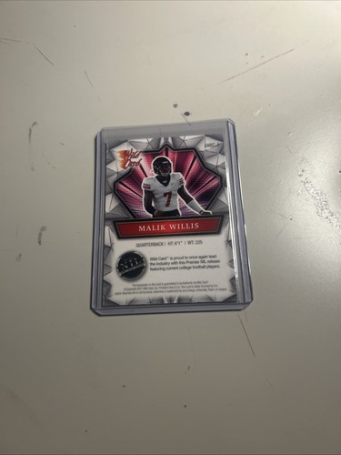 2021 Wild Card Alumination NIL Collegiate Edition Autographs Silver ...