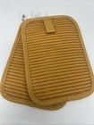 KitchenAid Beacon Two-Tone Non-Slip Pot Holder Set, Milkshake/Beige, 7 ...
