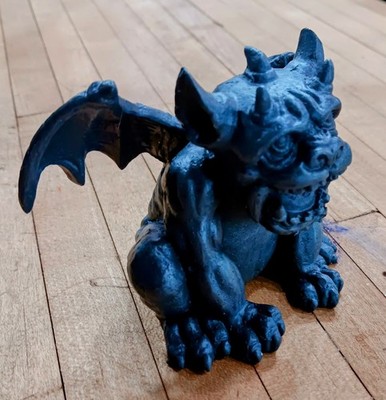 Fido Winged Gargoyle Figurine – Small Gothic Demon Dog Statue | eBay