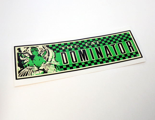 HPE CAT DOMINATOR Mini Bike Handlebars DECAL | Vinyl Minibike STICKER ...