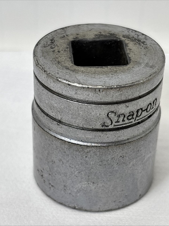 Snap On Tools 1" 12 Point 1/2” Drive Flank Drive Shallow Socket ...