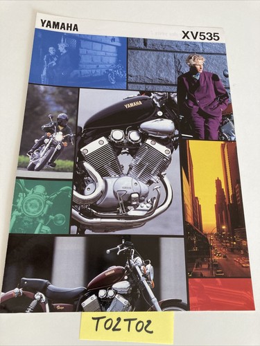 Yamaha Xv535 Virago 535 XV Booklet - Sale Catalogue Leaflet Motorcycle ...