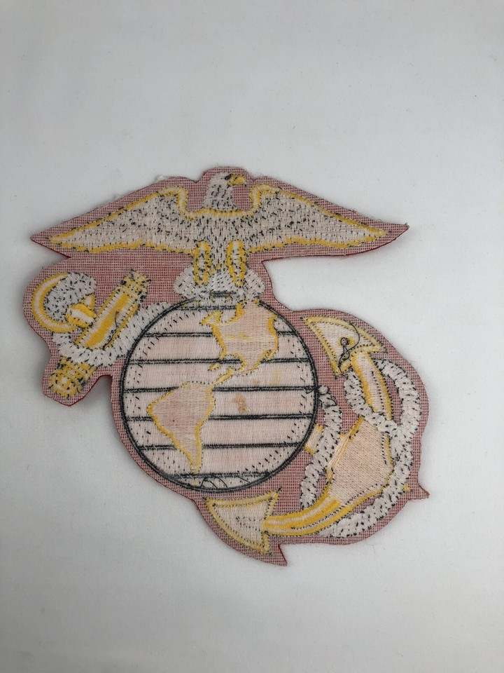 USMC Semper Fidelis EGA Eagle Globe Anchor Iron-On Patch Marines | eBay
