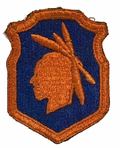 Original WWII U.S. Army 98th Infantry Division Full Color Cut Edge ...