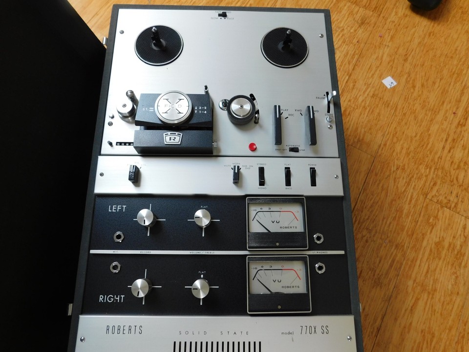 Roberts Tape Player Recorder Model 770x SS Reel to Reel (Akai M8) | eBay