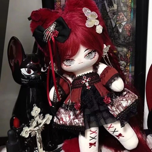 No attributes Monster Mao You Plush 30cm Doll Stuffed Dress Up Anime ...
