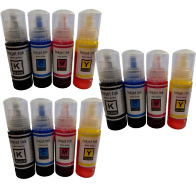 Ink Bottles fits Epson 104 EcoTank ET-2810 ET-2820 ET-2830 ET-2840 ET ...