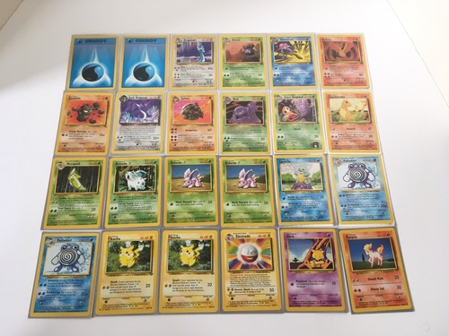 Lot of Old Pokemon Cards 1998 Good Condition 52 Cards! | eBay