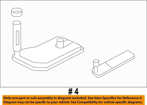 GM OEM 08-13 Escalade Transmission Transmission Components-Filter Assy ...