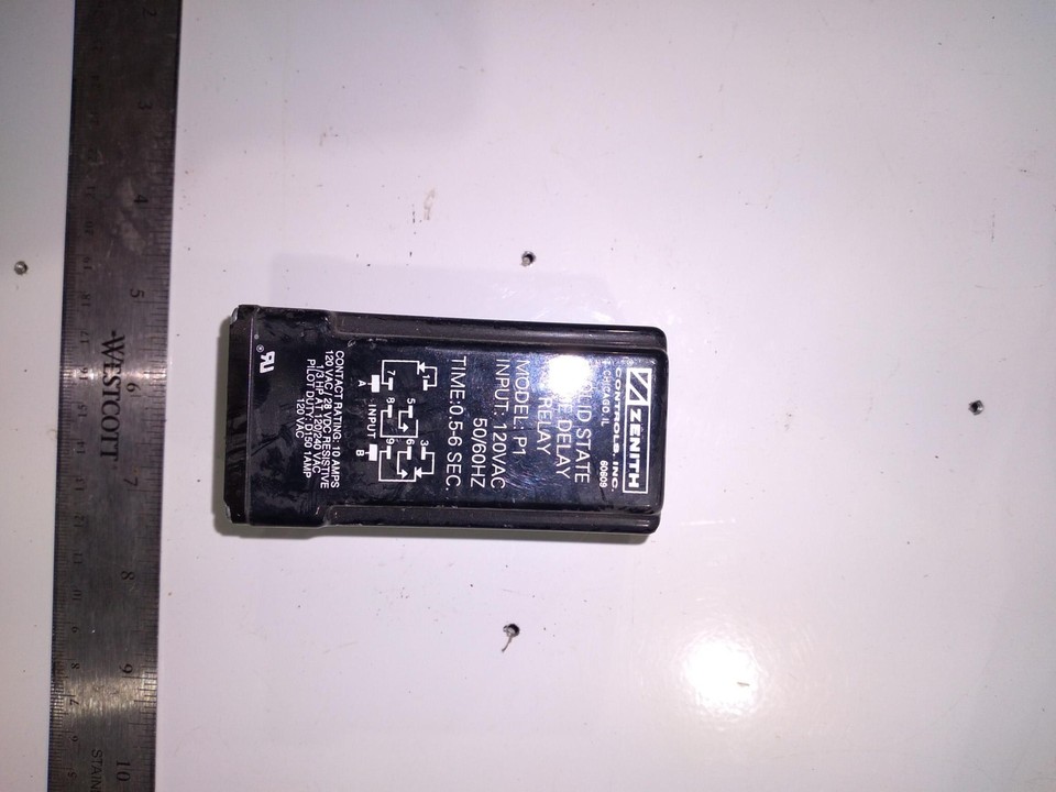 ZENITH K-1201G P1 Relay Engine Start Time Delay Timer Assembly Control | eBay