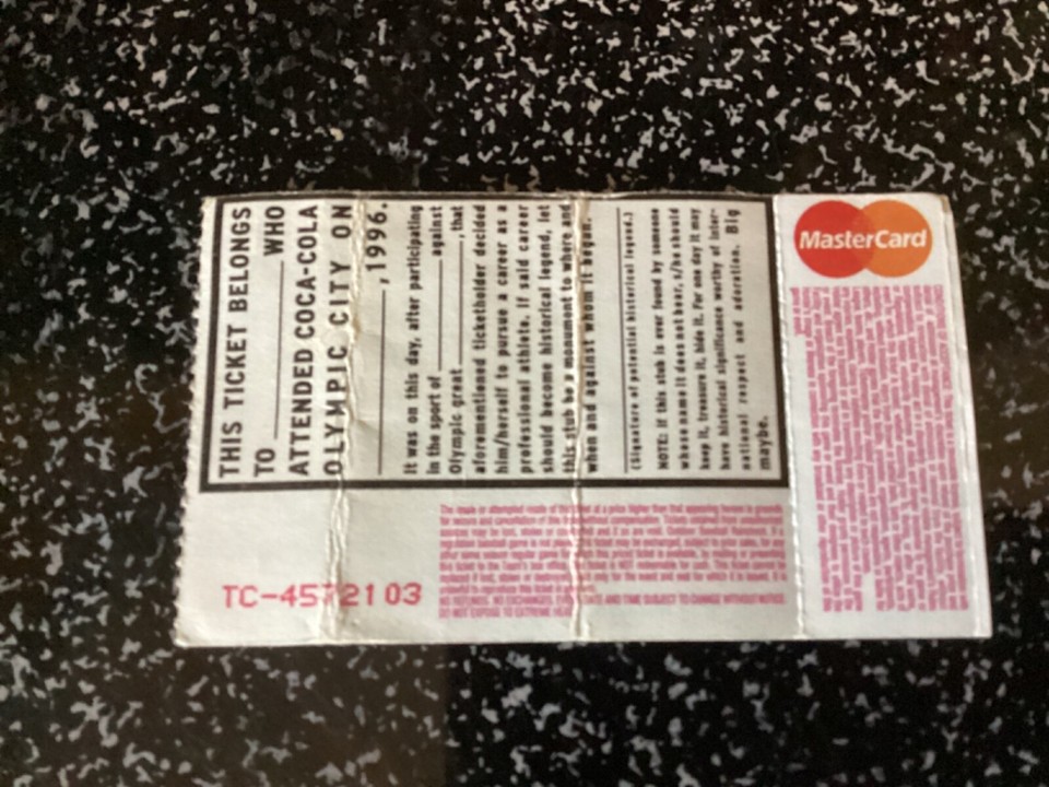 Kiss Ticket Stub June 28,1996 | eBay
