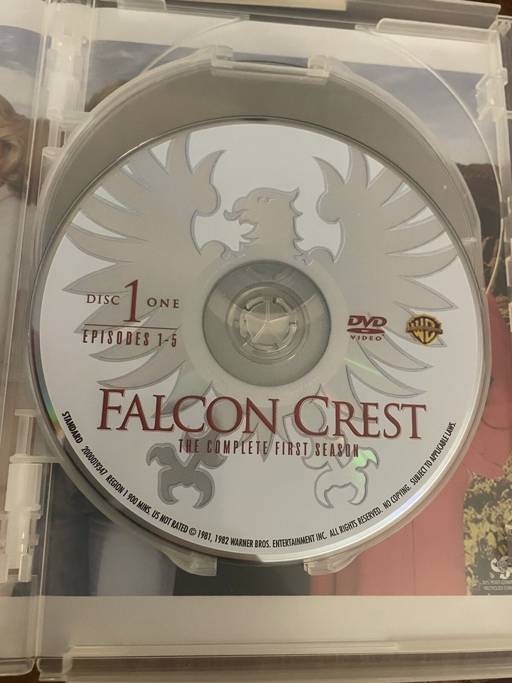 Falcon Crest: Season 1 (DVD, 4 Disc Set) Jane Wyman, Lorenzo Lamas ...