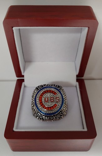 Kyle Schwarber - 2016 Chicago Cubs World Series Ring With Wooden ...