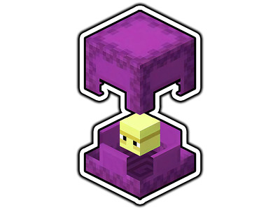 Shulker Block World Sticker Vinyl Decal Die-Cut Car Laptop | eBay