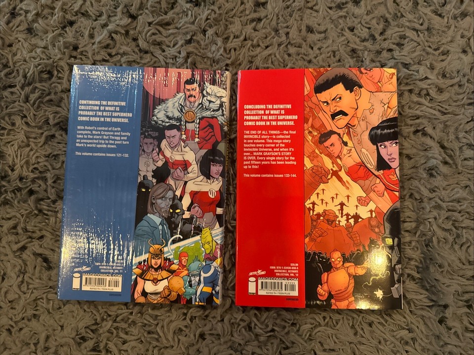 Invincible Ultimate Collection Hardcover Lot Vol 1 - 12 Complete Series ...