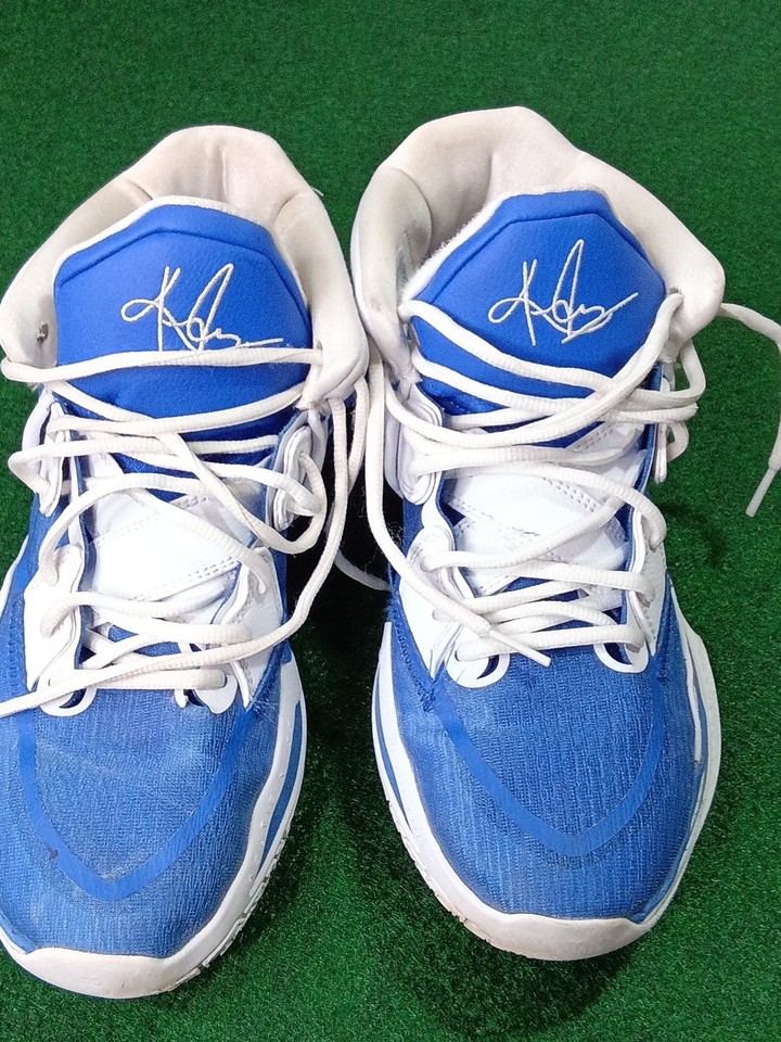 Nike Kyrie 8 Infinity TB Blue/White Size 10.5 No Box Pre-owned | eBay