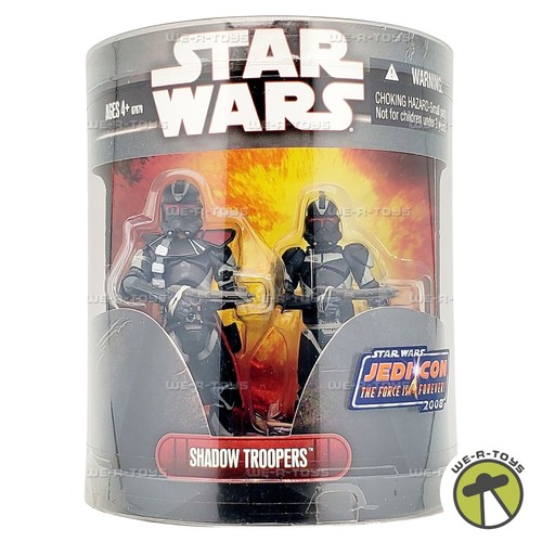 Star Wars Jedi Con 2008 Shadow Troopers Action Figures 2008 Hasbro ...