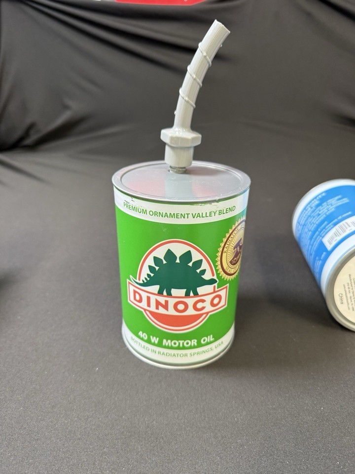 Disneyland Disney Parks Pixar Cars Dinoco Motor Oil Can Sipper Drink ...