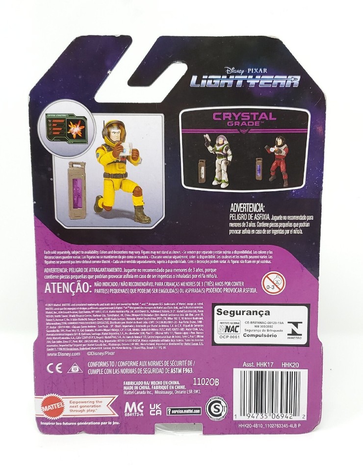 Disney Pixar Lightyear 2022 Buzz Lightyear XL-12 Crystal Grade Figure ...