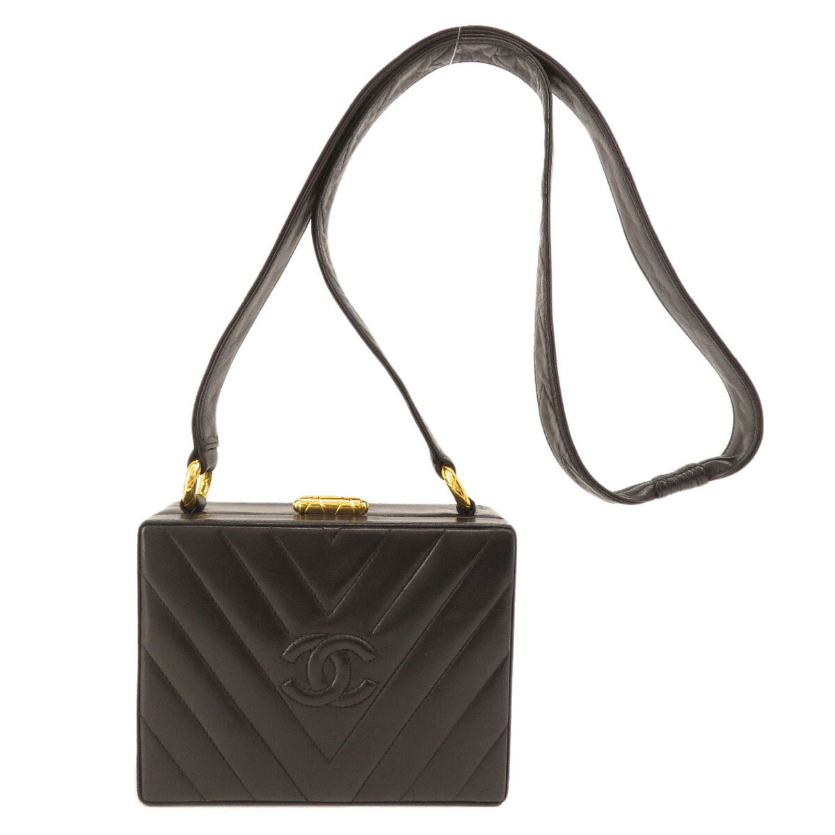 CHANEL Shoulder Bag V-stitch COCO Mark Lambskin | eBay CHANEL Shoulder Bag V-stitch COCO Mark Lambskin | eBay