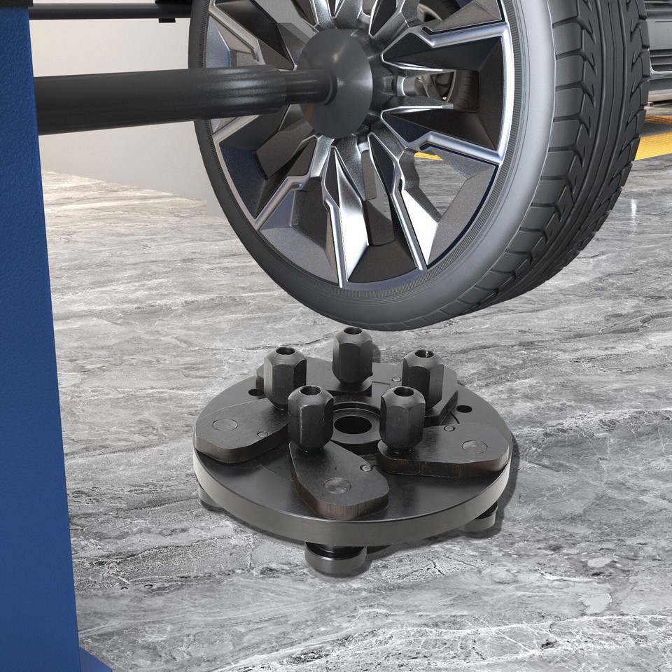 Universal Car Tire Adapter Wheel Balancer Finger Plate For 40mm Shaft ...