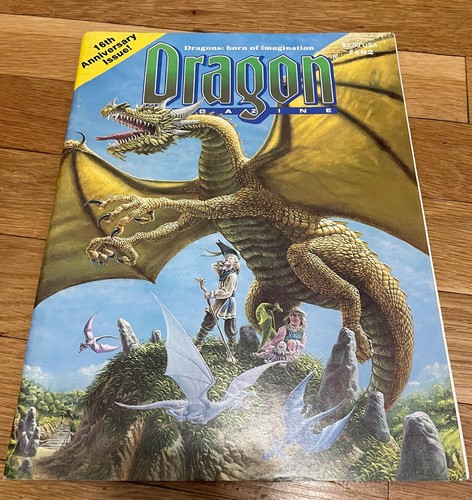 Dungeons & Dragons: Dragon Magazine 182 TSR Voyage of the Princess Ark ...