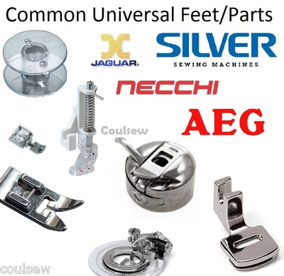 Universal Sewing Machine Most Common Feet / Foot Shank, Bobbins & Parts ...
