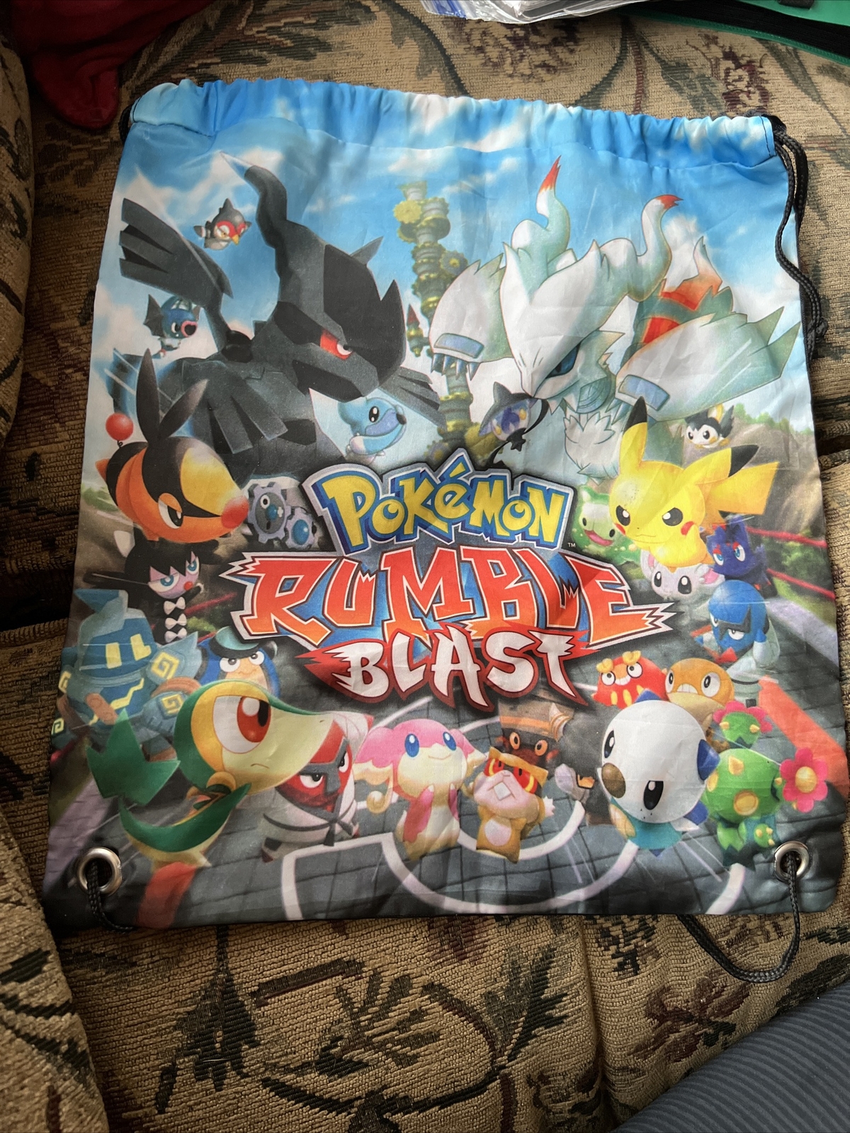 Pokemon Rumble Blast Sling Bag Backpack Tote Sack Cin… - Gem