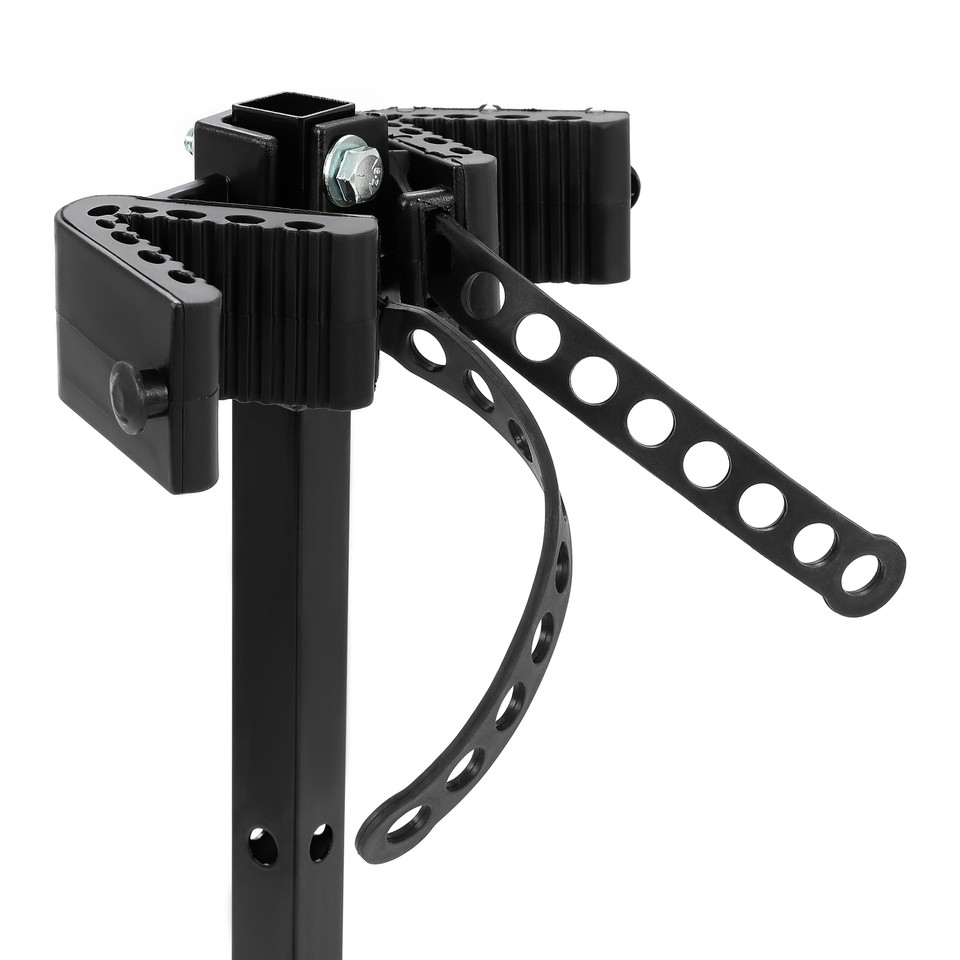 UTV Vertical Gun Rack 2 Rifle Shotgun UTV Floor Mount Adjustable Height ...