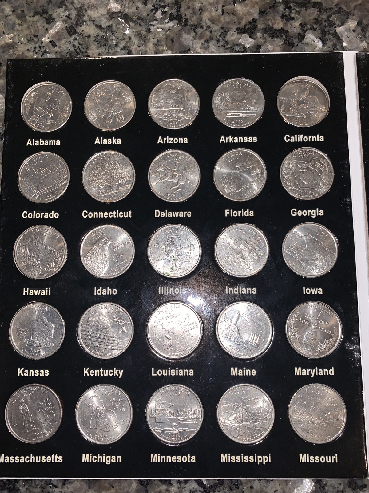 Fifty State Quarter Collection | eBay