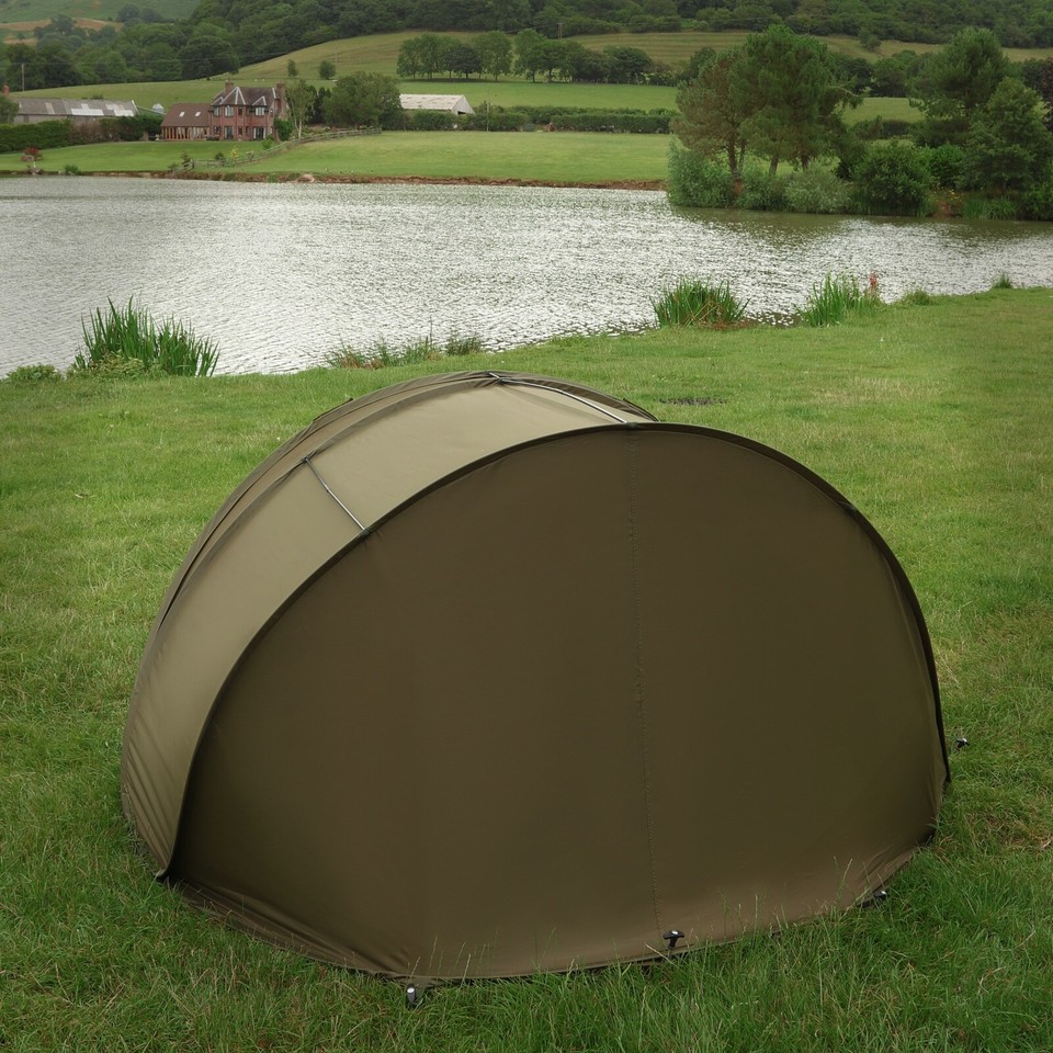 Carp fishing Speedflex Bivvy Pop Up Easy Shelter One Man Size - Carper ...