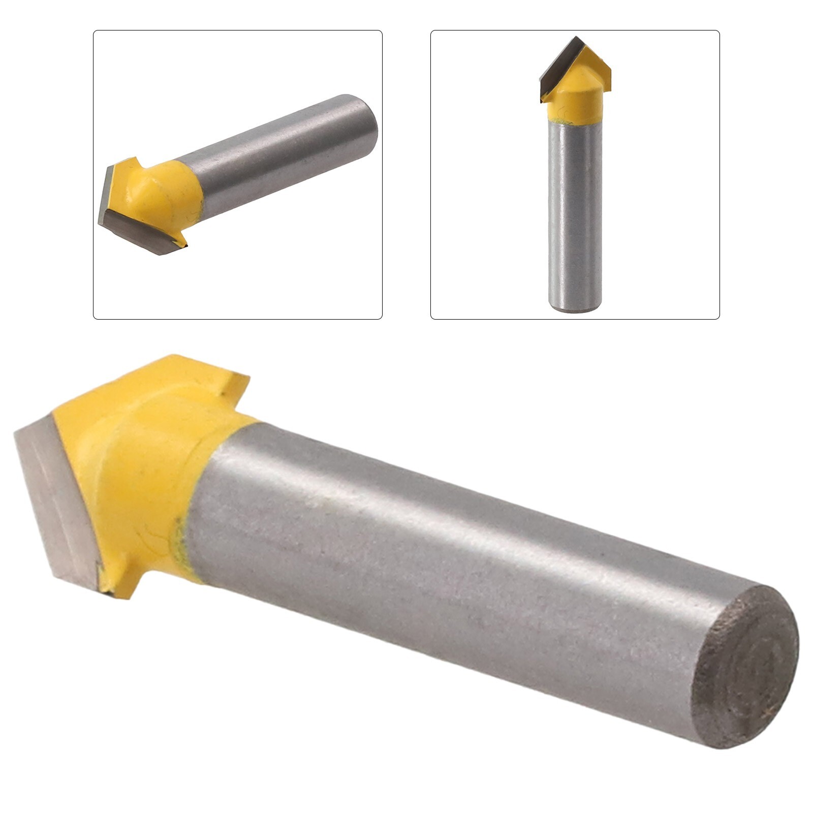 8mm Shank 90 Degree V-shaped Router Bit Woodworking Engraving Milling ...