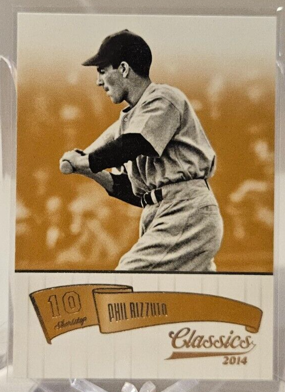 (4) Card Lot PHIL RIZZUTO 1953 Archives 2001 Gold 1952 Topps 2014 ...