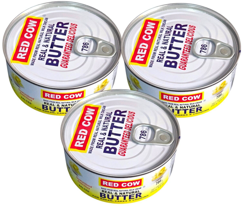 Red Cow Real & Natural Butter, salted, for bread, cakes, cooking , 8.8 ...
