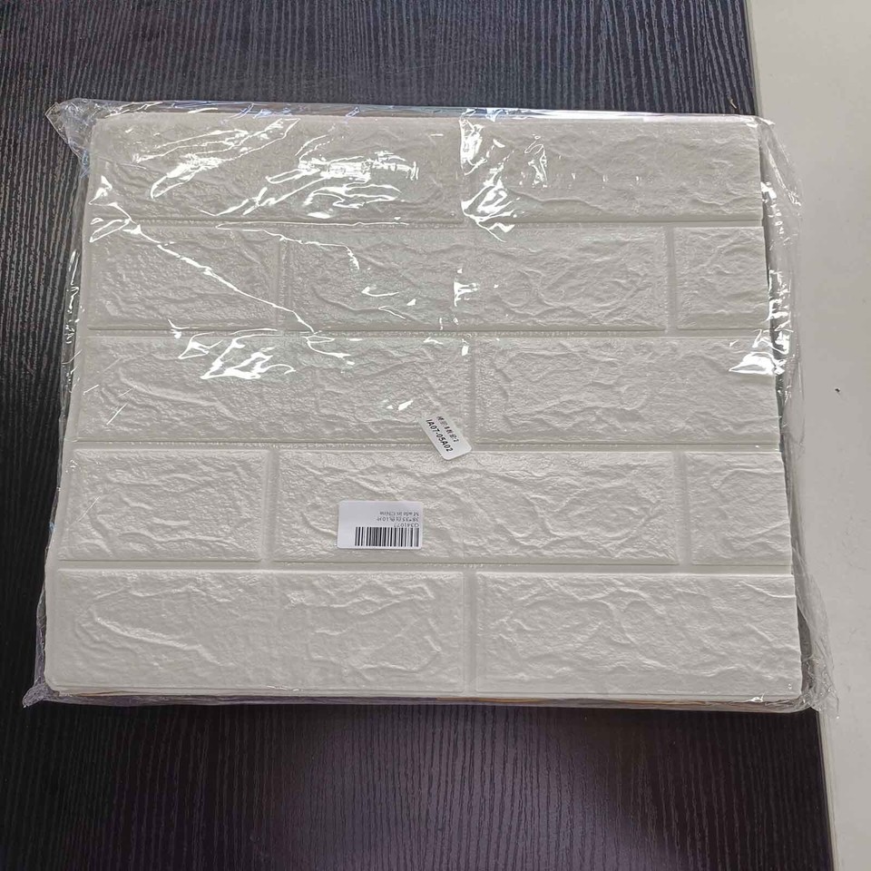 60X 3D Tile Brick Wall Sticker Self-adhesive Waterproof Foam Panels ...