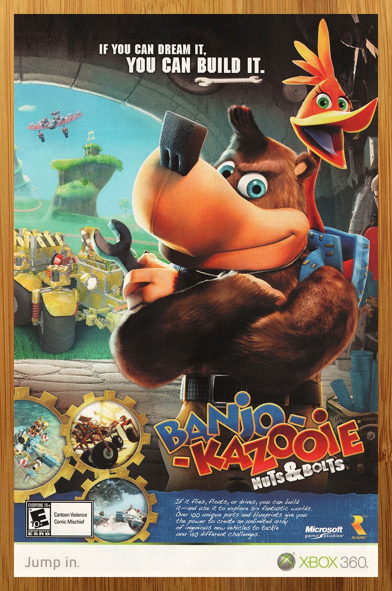 Banjo Kazooie Nuts And Bolts Halo Vehicles Xbox 360 Banjo Kazooie: