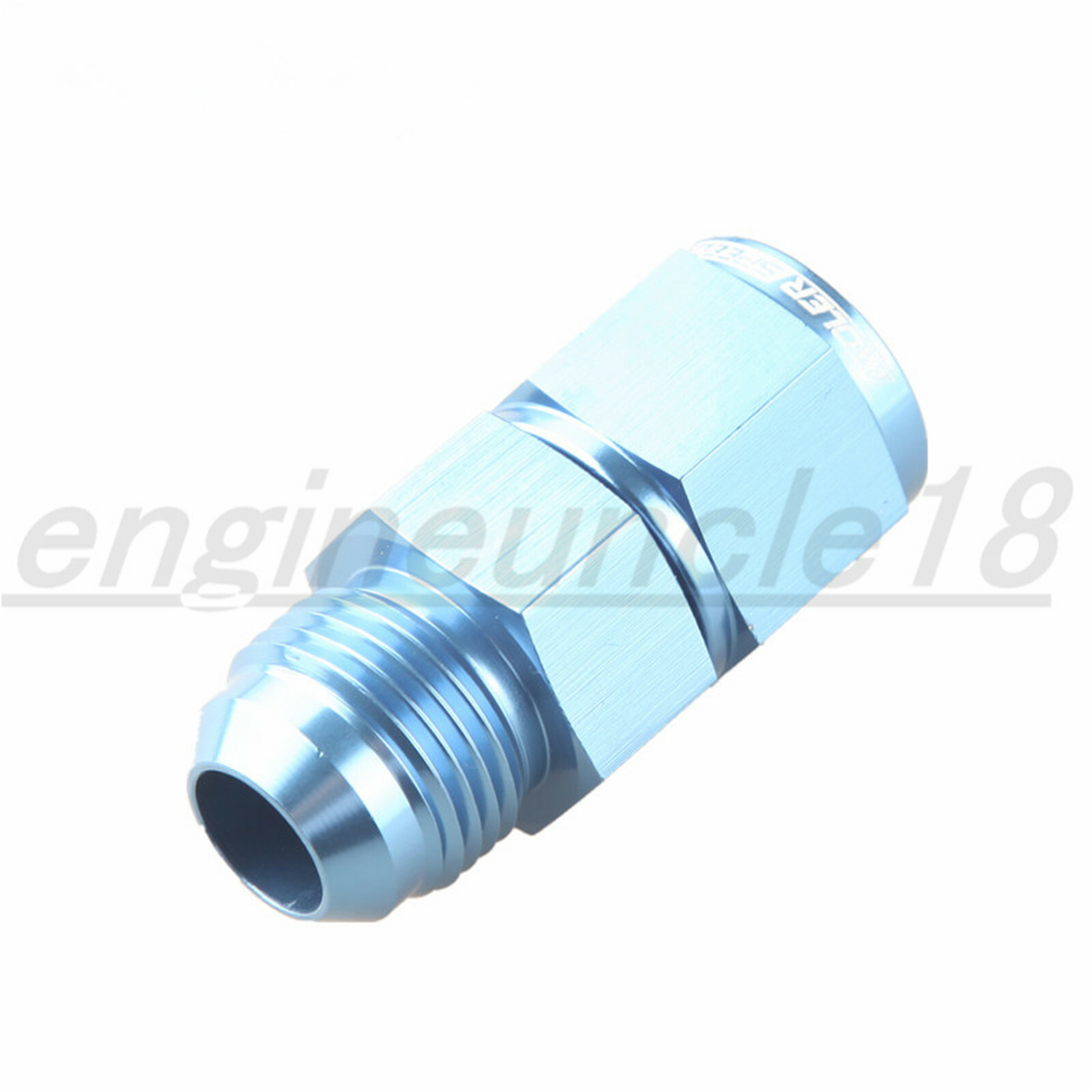 AN4 AN6 AN8 AN10 Male to Female Fitting With 1/8"NPT Pressure Gauge ...