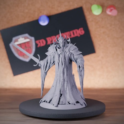 Shadow Knight Miniature Monster Mini Dungeons and Dragons Mini DnD 5e ...