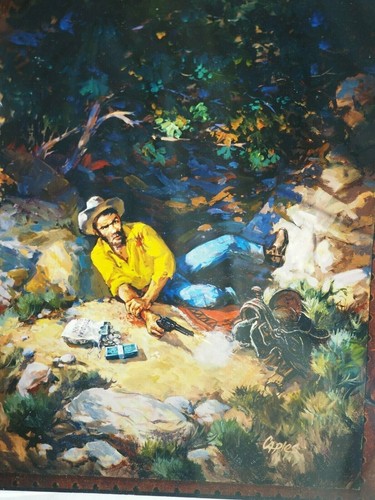 Robert Caples original Color Negative oF Painting for Printing 8" x 10 ...