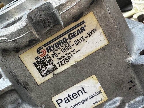 Scag Velocity Plus RH Hydro Pump PG-1HGG-DA1X-XXXX ; SMVR-52V | eBay